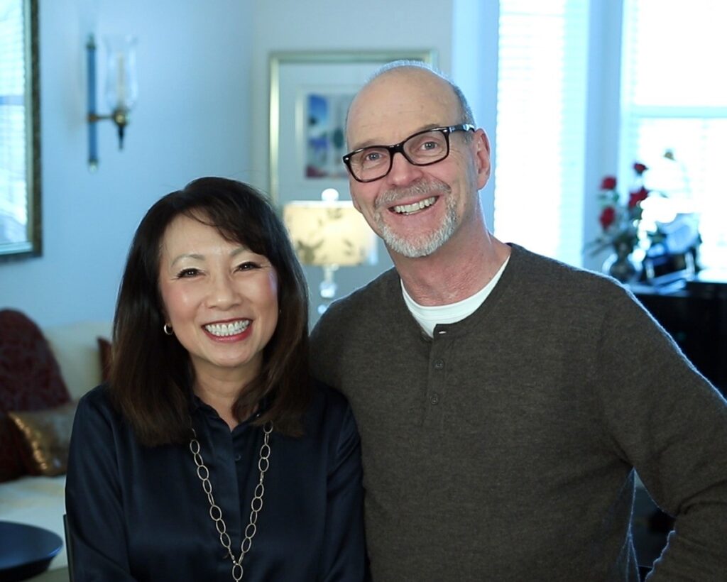 Emily Liu and Jim Griffeth - December 2021 - Happiness Club
